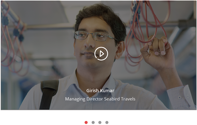 Redbus Platform - Landing Page